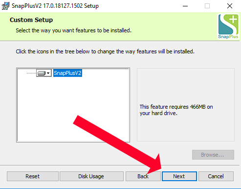 Installation Details – SnapPlus