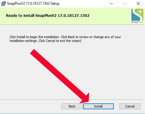 Installation Details – SnapPlus